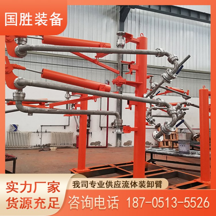 国胜 AL2503氨水装车撬 柴汽油装卸臂 鹤管改造上装改下装 - 百度爱采购