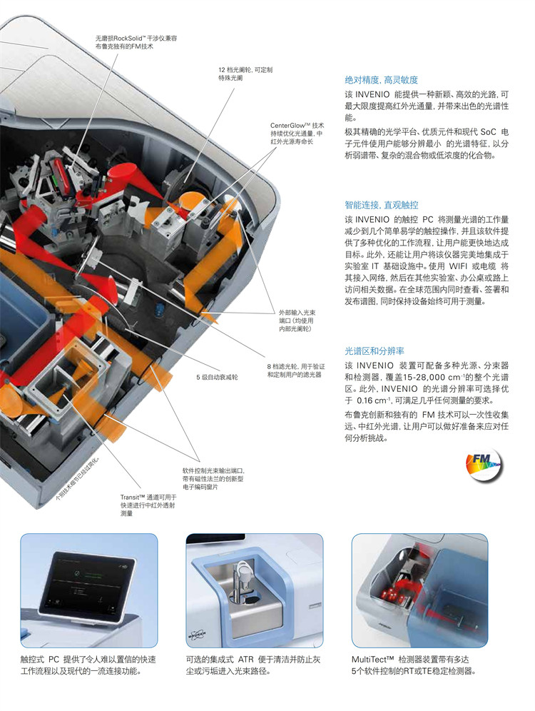 布鲁克INVENIO S 红外光谱仪 有机物分子团分析 涂层测试 热红联用FTIR 产品关键词:有机物光谱仪;有机物红外光谱;布鲁克红外 ...