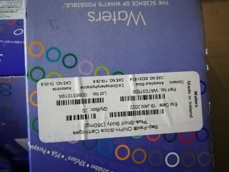 沃特世Sep-Pak样品处理单点式键合C18小柱50个/盒WAT020805 产品关键词:waterssep-pakc18萃取小柱 ...