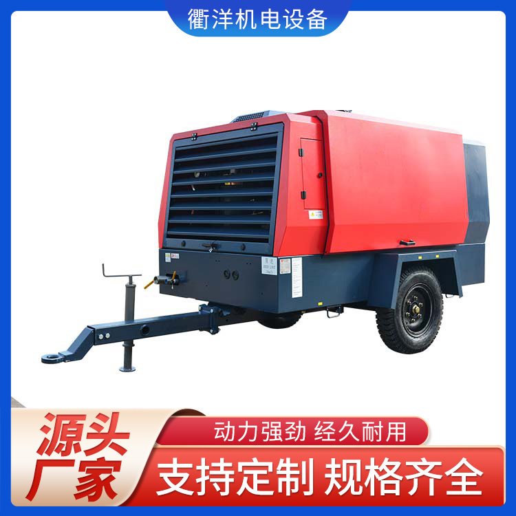 红五环 HGT系列 单极中高压柴驱移动螺杆空压机