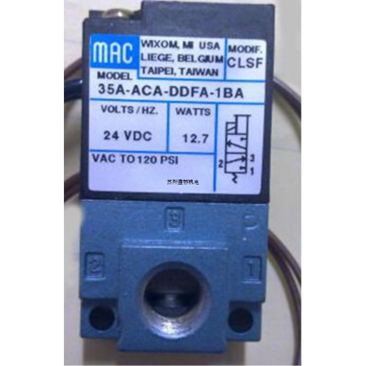 MAC电磁阀35A-ACA-DDFA-1BA 高频率电磁换向阀 产品关键词:MAC电磁阀一级代理