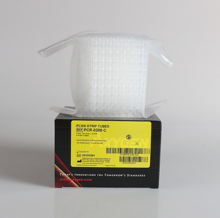 Axygen 爱思进0.2ml八连管PCR-0208-C八连排 荧光定量八排管 产品关键词:8连管axygen;axygen02mlpcr八连管