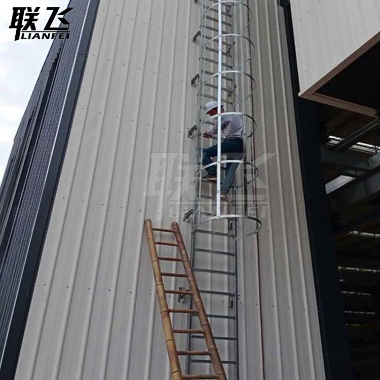 15j401图集不锈钢爬梯镀锌钢护笼梯焊接平台围栏厂房竖直梯铁梯 - 百度爱采购