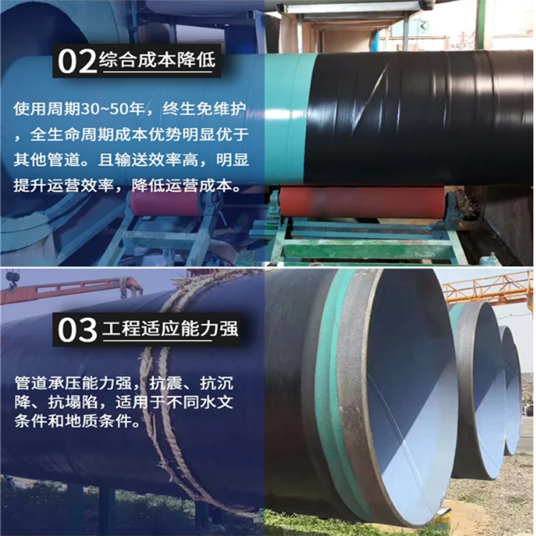 海底打桩用tpep防腐钢管 外3PE内环氧树脂涂塑钢管 尚驰定尺 - 百度爱采购