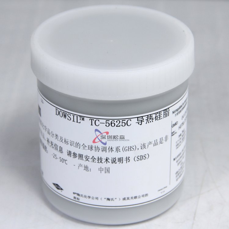 陶氏道康宁TC-5625C导热硅脂LED灯具陶熙散热膏导热率2.7W1kg包装 产品关键词:灯具导热硅脂;道康宁tc-5625导热硅脂;陶氏 ...