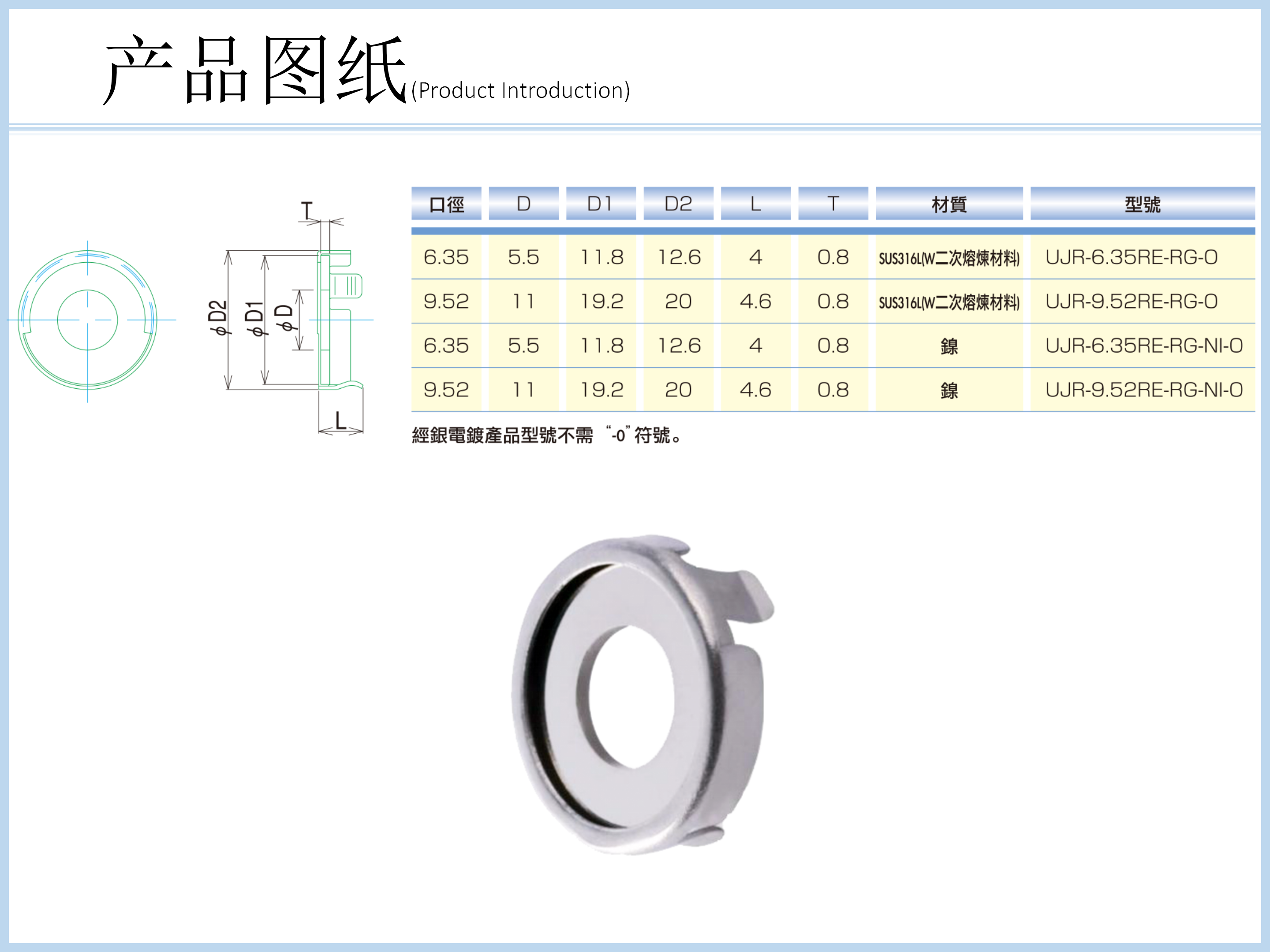 富士金FUJIKIN不锈钢1/4\\\"\"VCR垫片UJR-6.35RE-RG-0带爪带支撑高纯\"\"\" 产品关键词:富士金垫片价格多少;fujikin1/4不锈钢垫片;富士金垫片1/4 ...