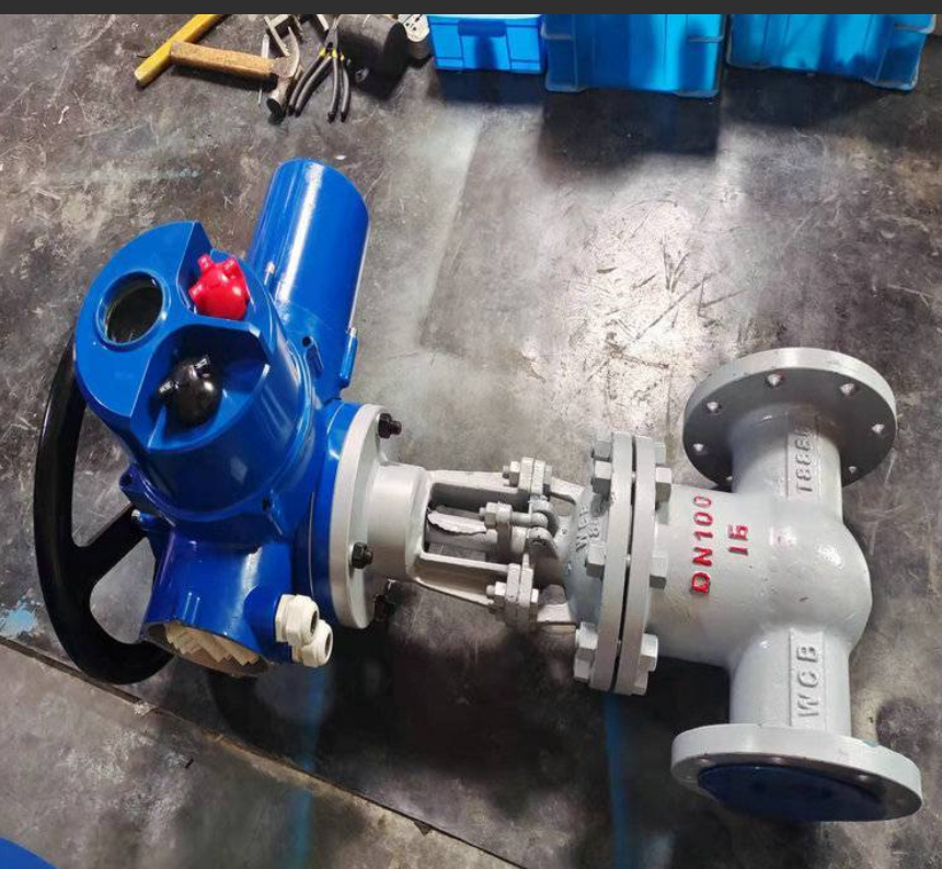 大禹不锈钢电动闸阀Z941H-16C DN50 CF8智能一体式调节型带液晶显示