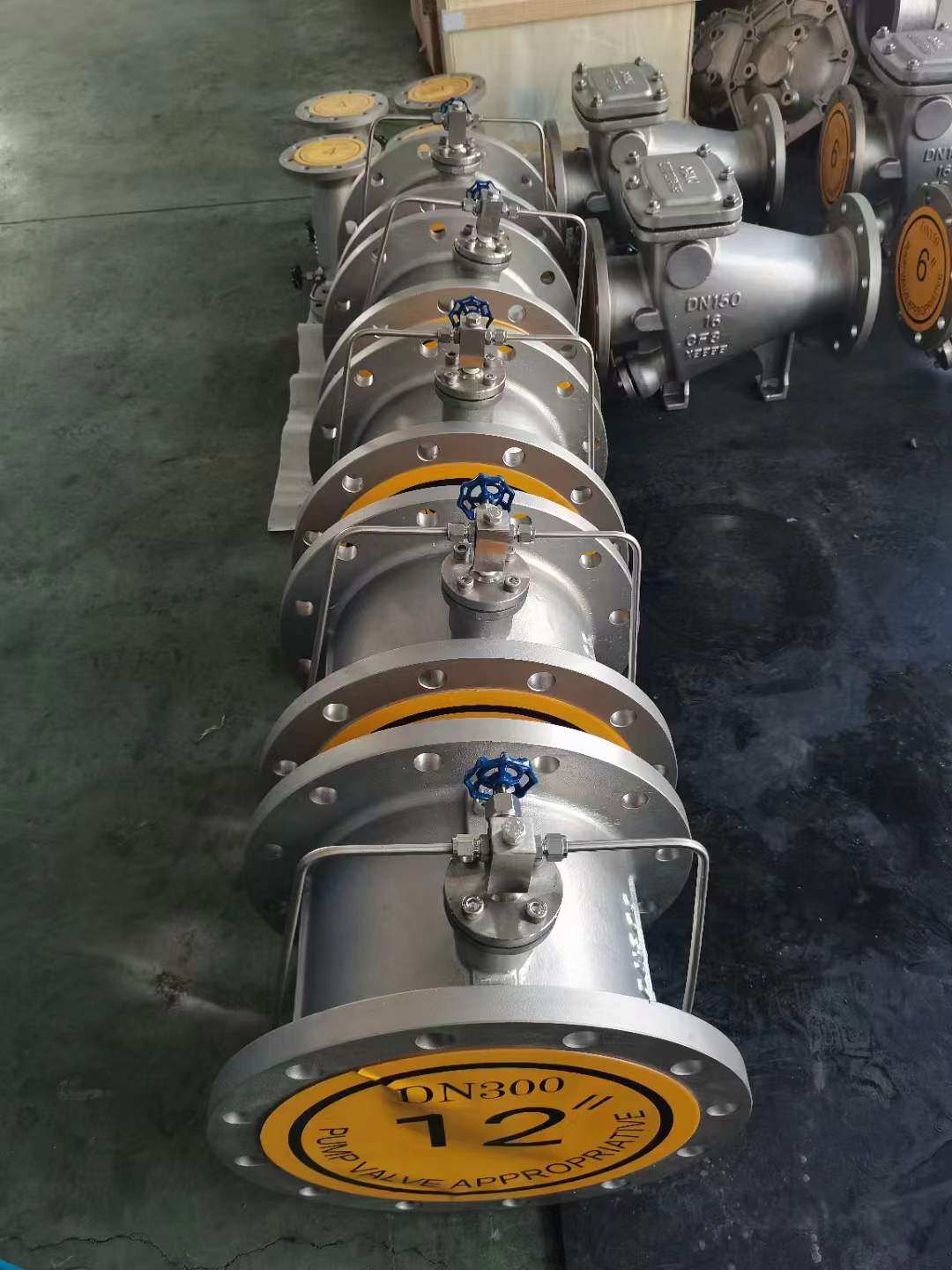 HH48X-16Q微阻缓闭消声止回阀 不锈钢法兰式流动方向 单向