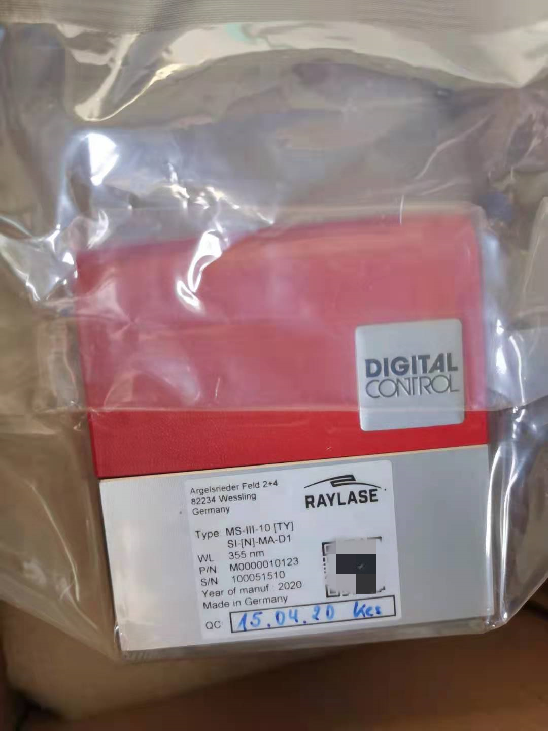 raylase瑞镭激光振镜MS-III-10[TY]SI-[N]-MA-D1-1064-355-532NM 产品关键词:瑞镭振镜国内代理;瑞镭 ...