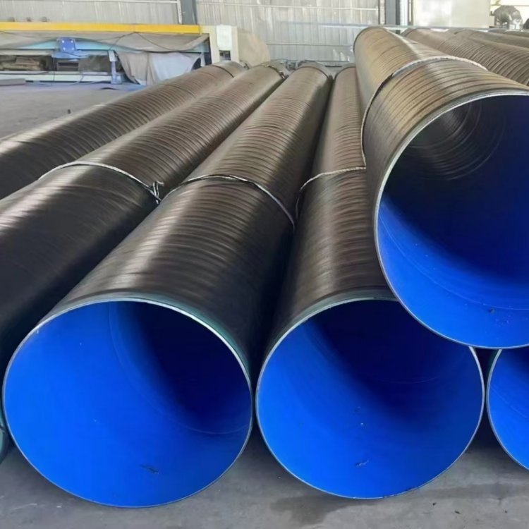 供水燃气输送地埋3pe防腐螺旋钢管厂家供应Q23B加强级TPEP可定制