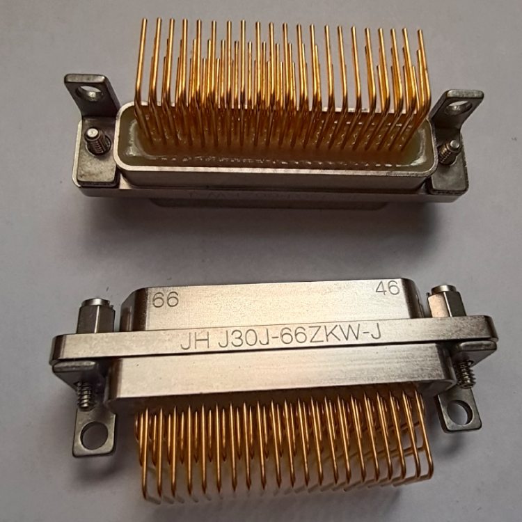 PCB弯插式J30J-9ZKW-J J30J-9ZKWP7-J J30J-9ZKWP14-J矩形连接器