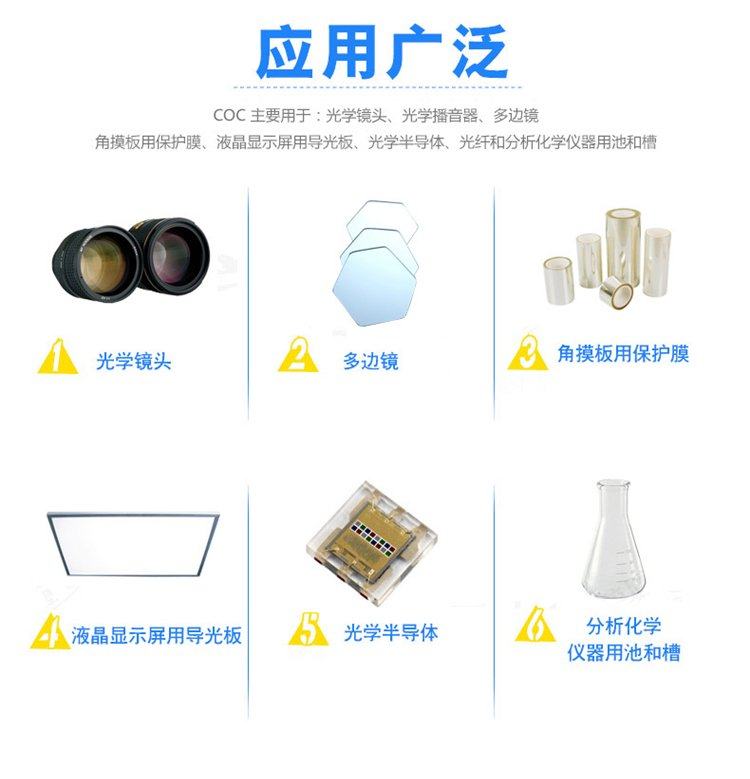 日本瑞翁 ZEONEX COP胶料 T62R 低吸水率低双折射 透明cop塑胶粒 产品关键词:cop胶料;cop胶粒;cop胶