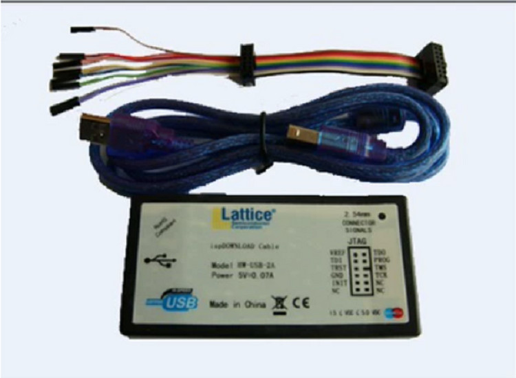 Lattice usb下载线(HW-USBN-2A)原厂设计，ispdownload cable