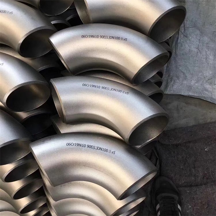 90度不锈钢弯头 DN400 PN10 S30408 GB/T12459 除盐水系统专用 产品关键词:dn400不锈钢弯头价格