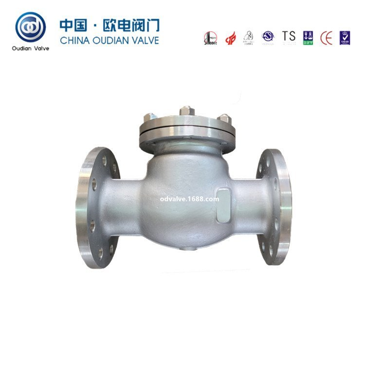 氢气专用止回阀 H44F-16P 高压氢气压缩机用气阀式 欧电阀门 产品关键词:氢气法兰止回阀;氢气旋启式止回阀;阀h44f-16p;h44f-16p止回阀